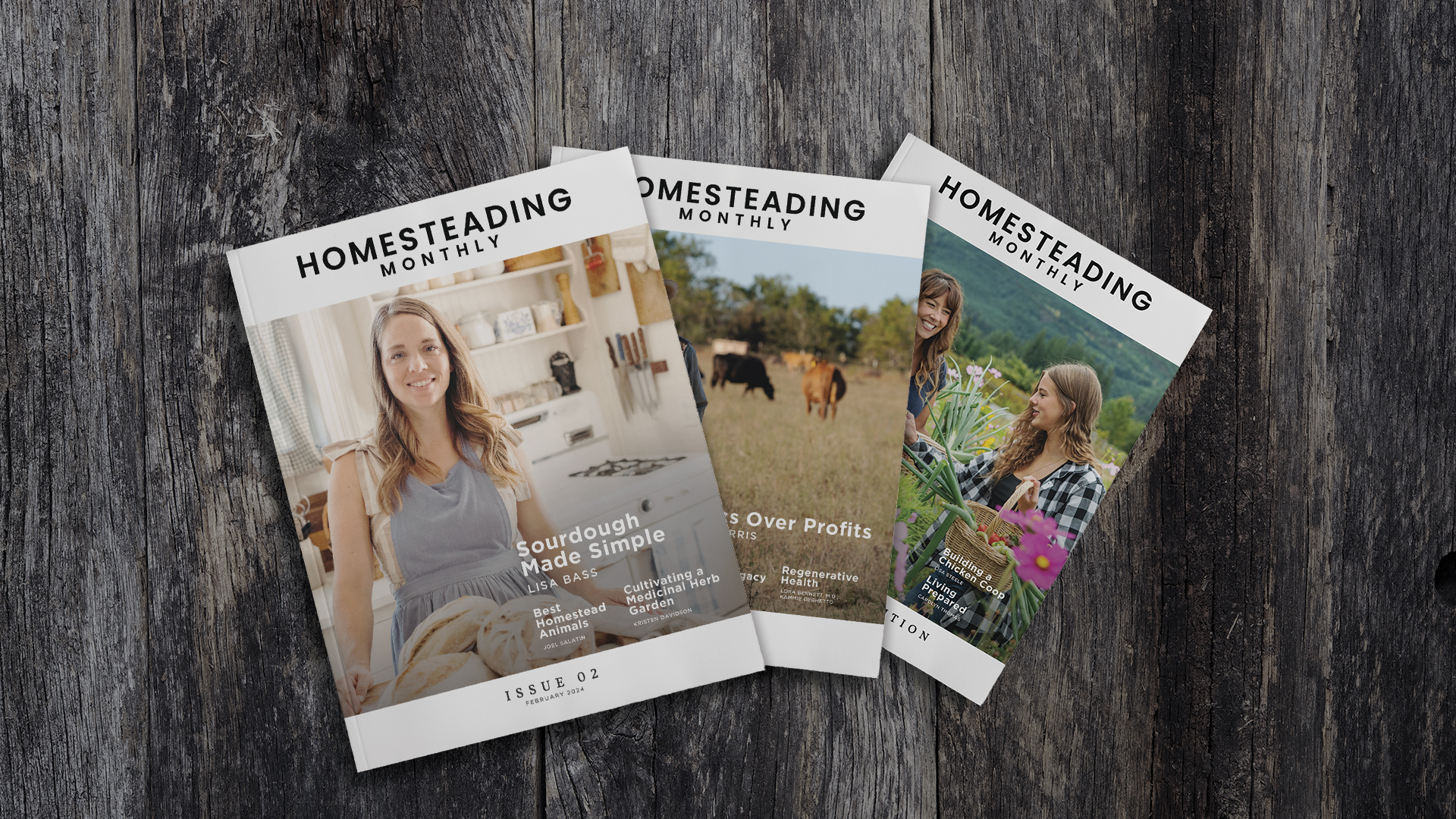 Homesteading Monthly - Homestead Living