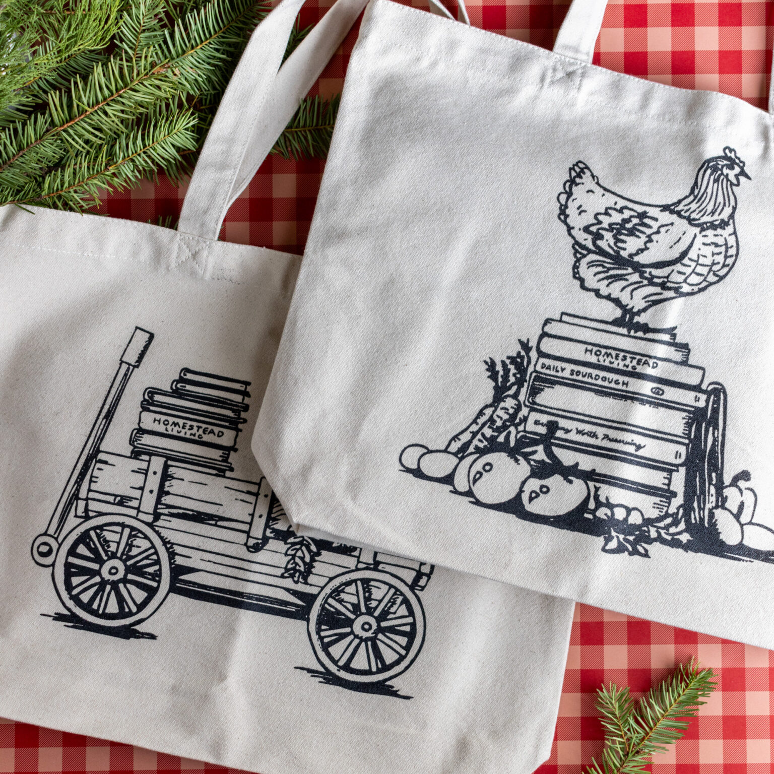 Homestead Living Canvas Tote - Homestead Living